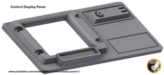 Control Display - Rear Screen by JamesR5D4 | Download free STL model ...
