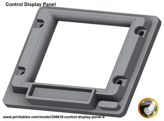 Control Display panel 1 by JamesR5D4 | Download free STL model ...