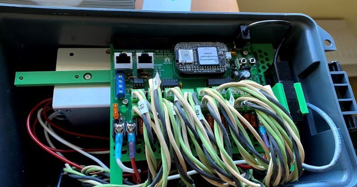 FPP-PB16 Pixel Controller and Power Supply Mount by David | Download ...