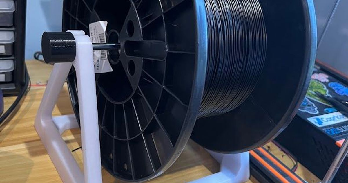 Texas Size Roll Filament Holder by David | Download free STL model ...