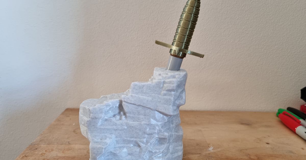 Sharpie In The Stone by EMN | Download free STL model | Printables.com