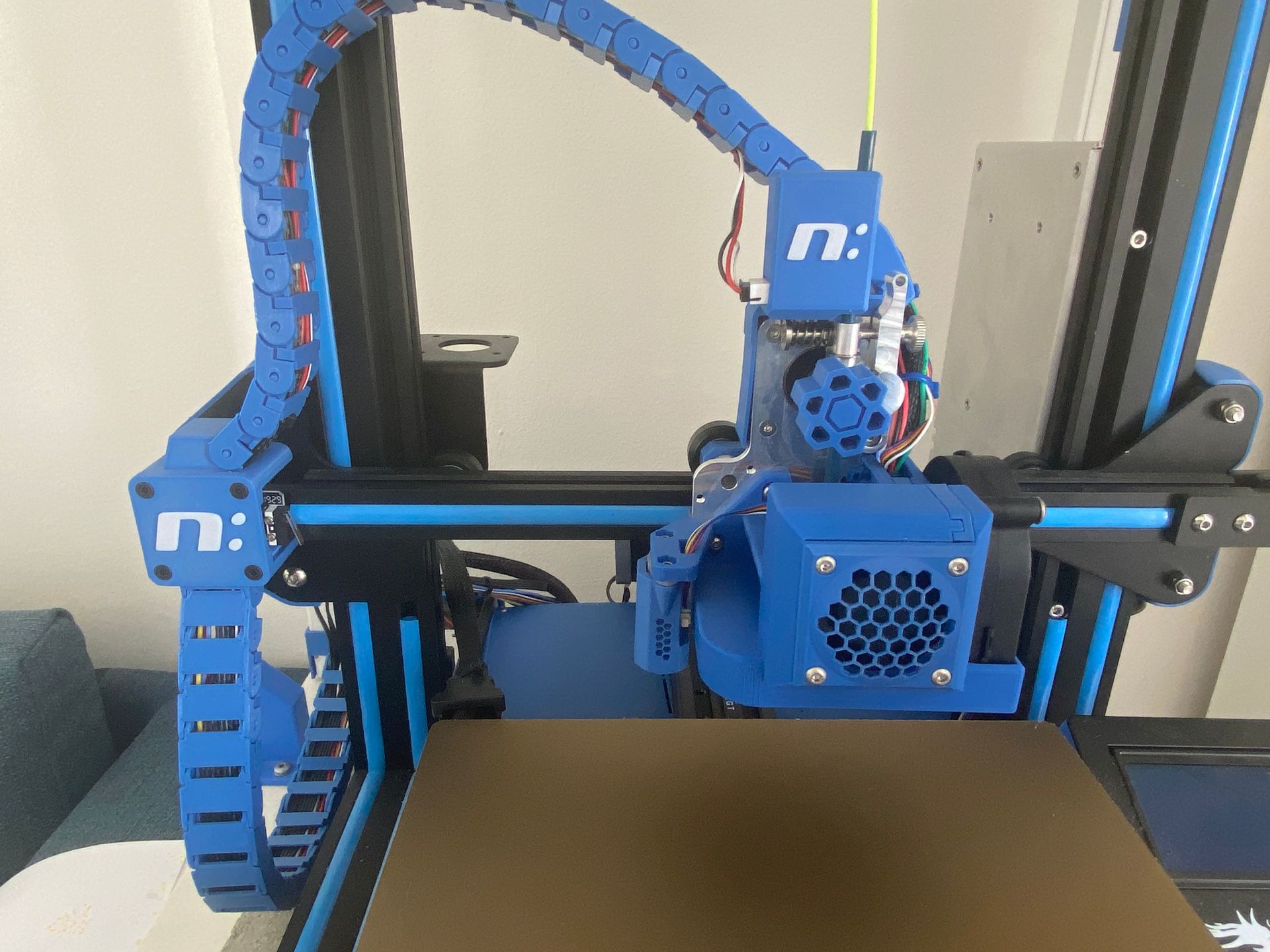 Cable Management with Drag Chain for Micro Swiss Direct Drive (Ender 3 ...