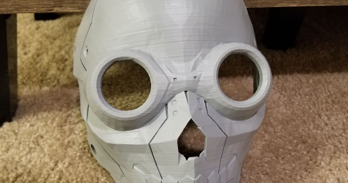Death Gun Mask by DrewPeacok | Download free STL model | Printables.com