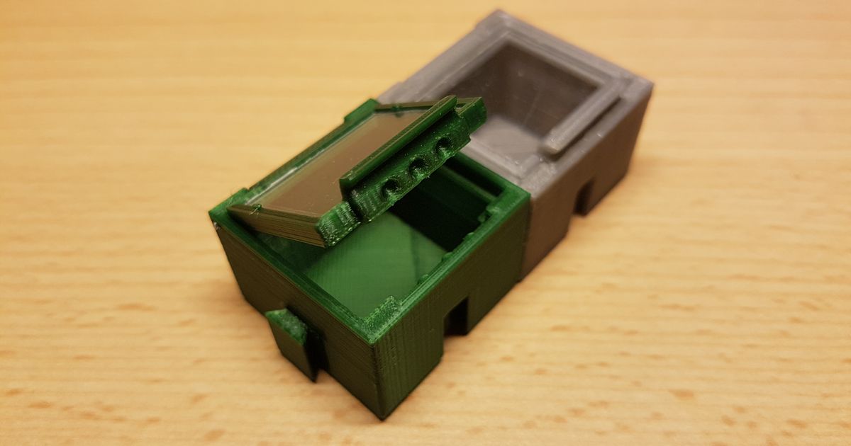 SMD SMT Connectable Container Box with plastic window by ICT Avatar ...