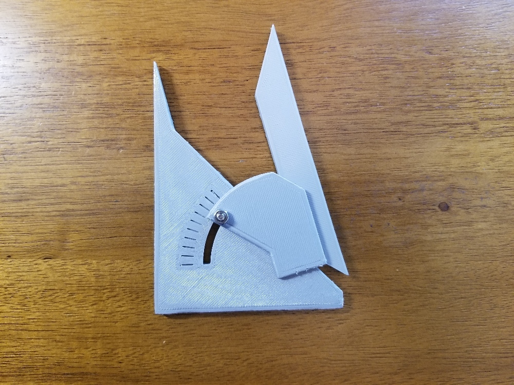 Adjustable Drafting Triangle by UserBlackBox | Download free STL model ...