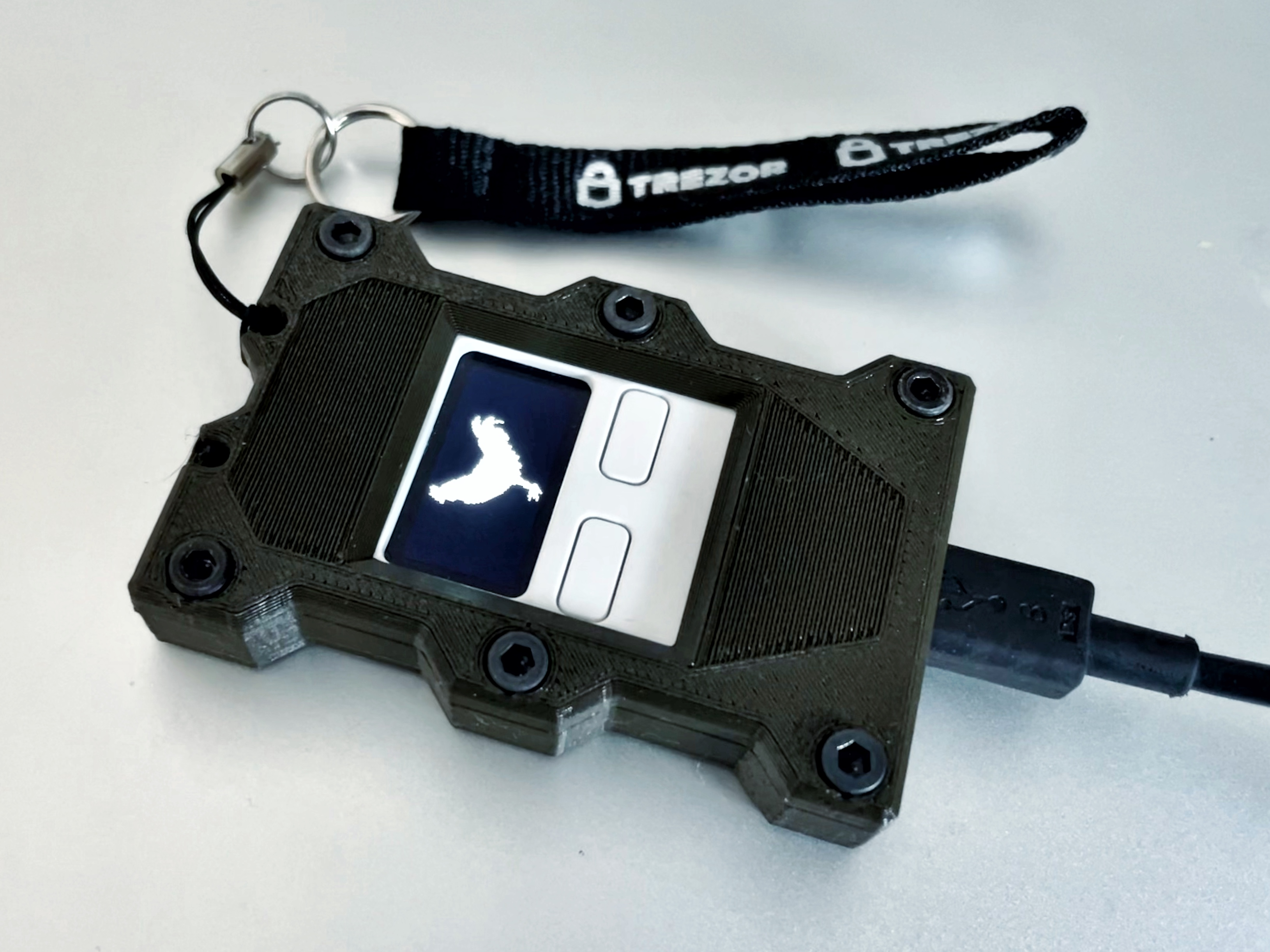 Indestructible case for TREZOR Model One 🔐 by vojtz. | Download free ...