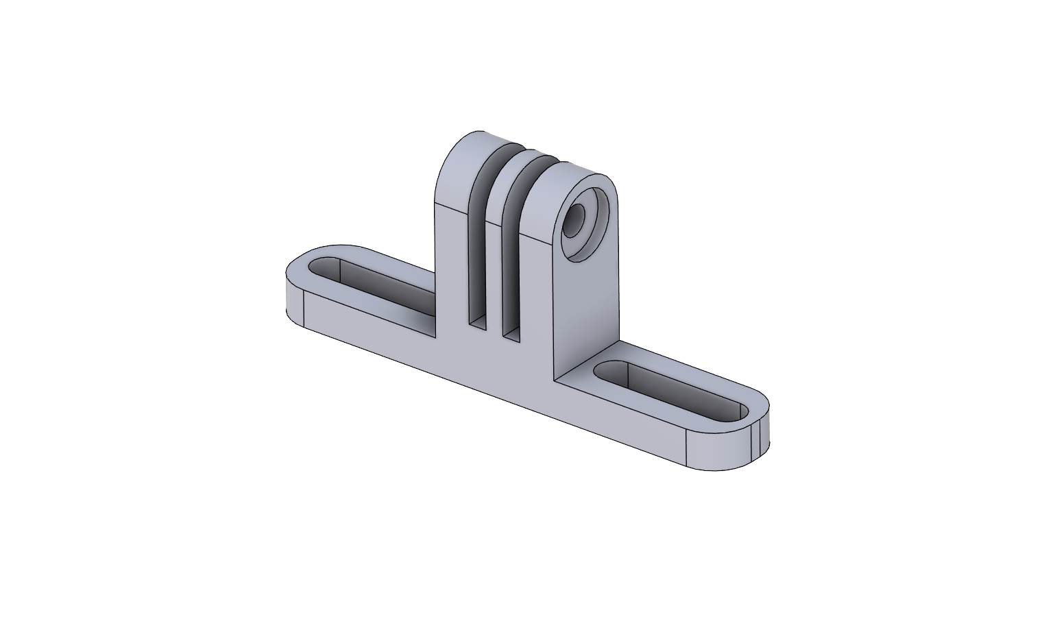 GoPro mount for 2020 based CNC tables by 3DP and Me | Download free STL ...