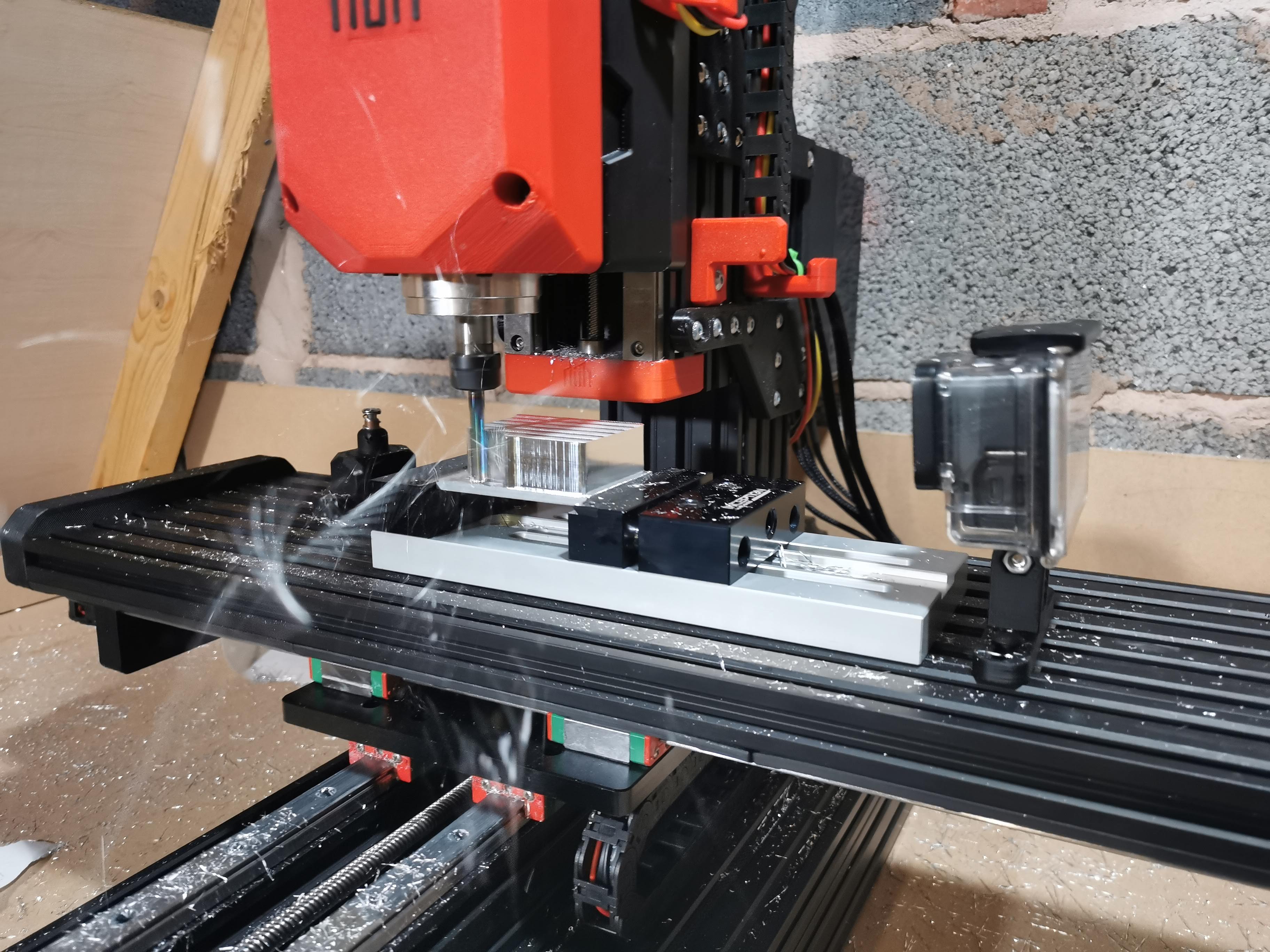 GoPro mount for 2020 based CNC tables by 3DP and Me | Download free STL ...