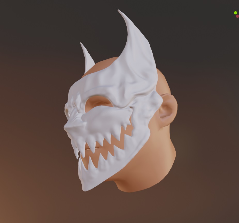 Evil mask by Amprodius | Download free STL model | Printables.com