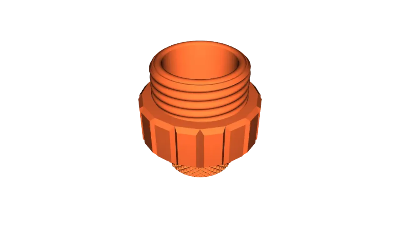 Adjustable Gas Mask flow restrictor by Collarsmith | Download free STL ...
