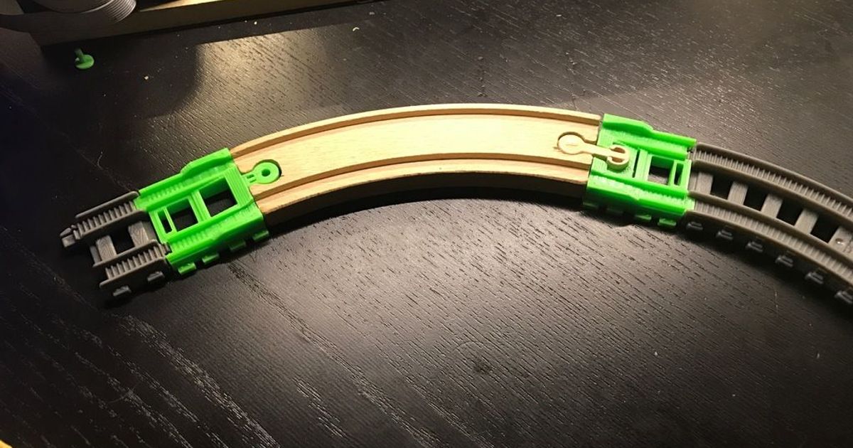 TrackMaster to Wooden Track Adapter - bidirectional remix by taxilian ...