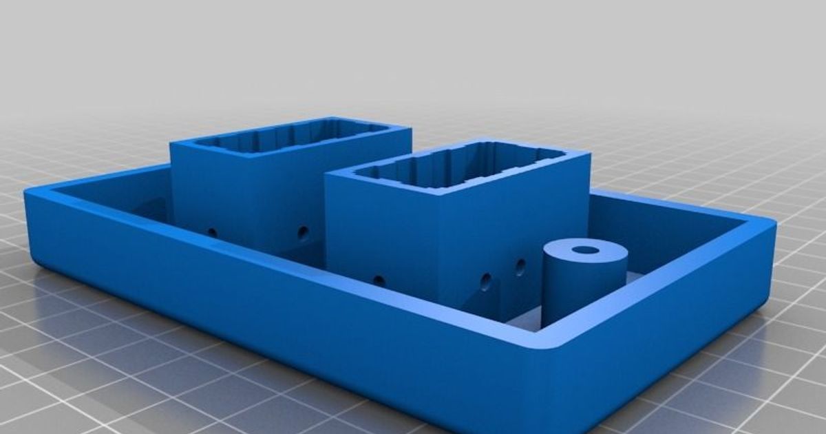 Anderson/Powerpole extra deep wall plate - two 4x2 box by taxilian ...