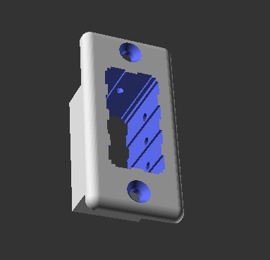 Anderson/Powerpole wall plate by taxilian | Download free STL model ...