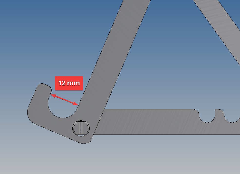 Adjustable Tablet Stand 200x150mm por Tim A. | Descargar modelo STL ...