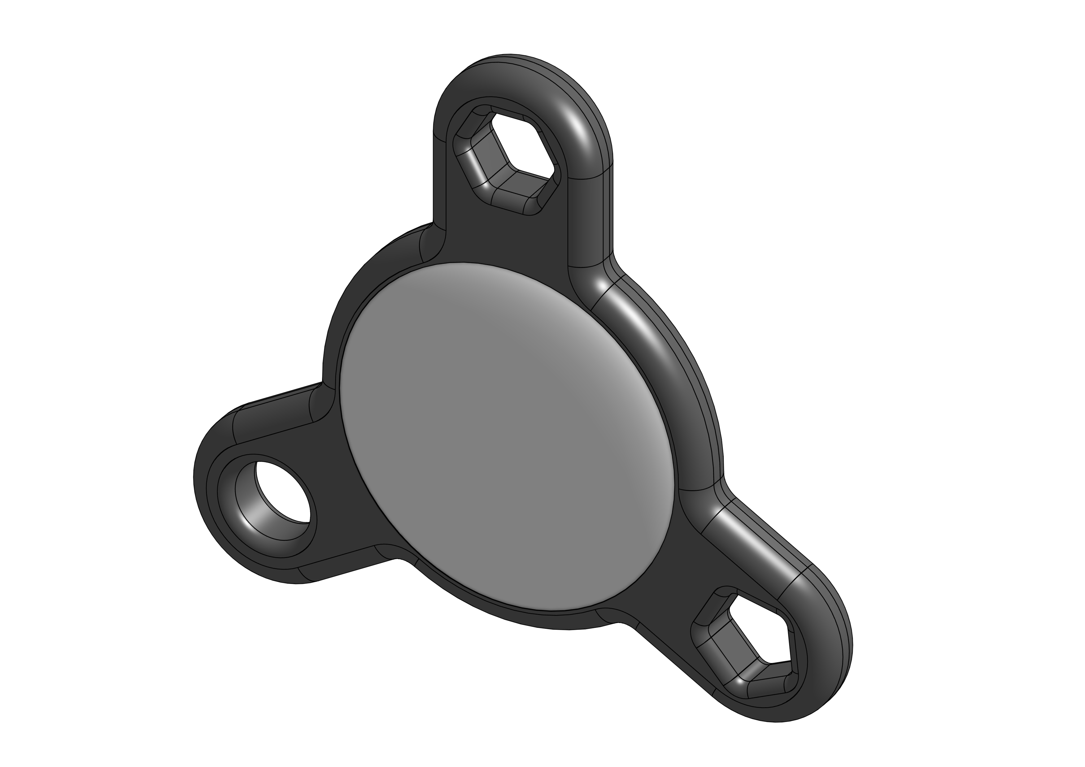 Apple AirTag holder Fidget Spinner version by Cl@Gr3 | Download free ...