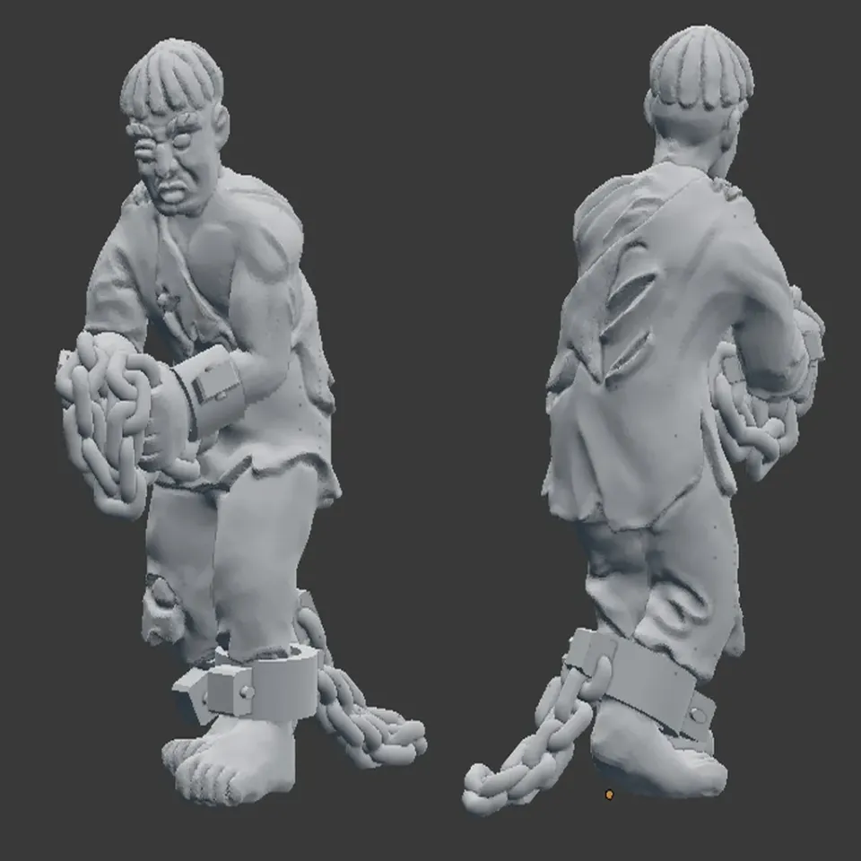 Sir Ragnar in Chains by Mangouste | Download free STL model ...