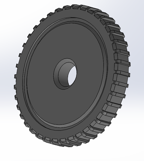 Fidget clicker wheel 40T with smoother edges by HLW | Download free STL ...