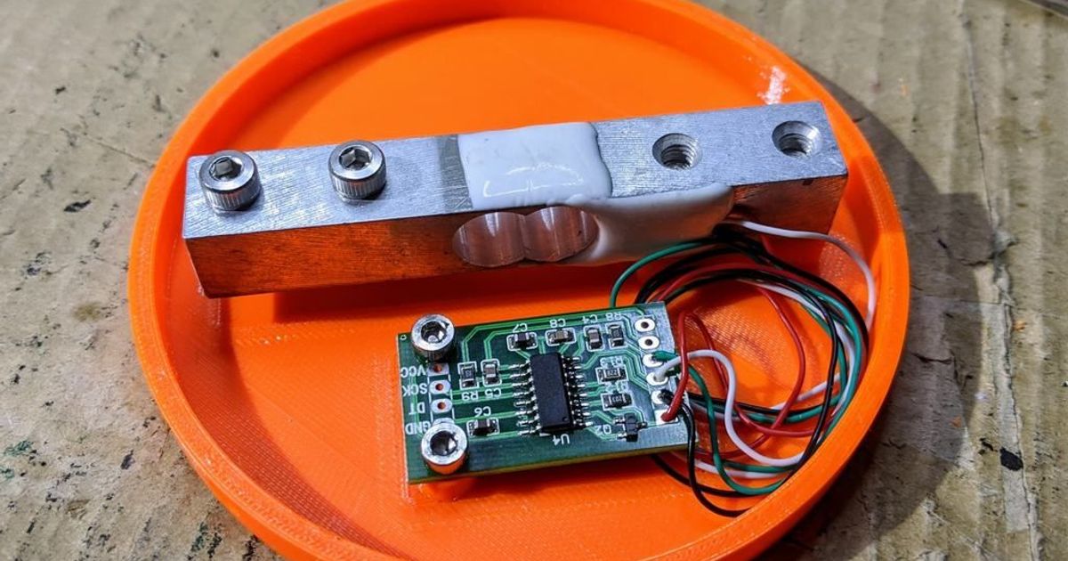 Load cell housing by t0b1 | Download free STL model | Printables.com