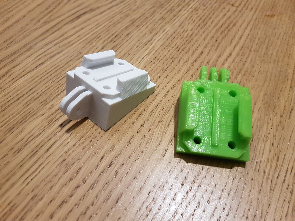 Gopro Clip Male-Female adapter by AntoDelG | Download free STL model ...