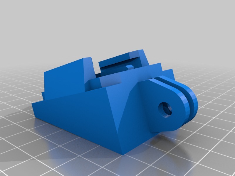 Gopro Clip Male-Female adapter by AntoDelG | Download free STL model ...