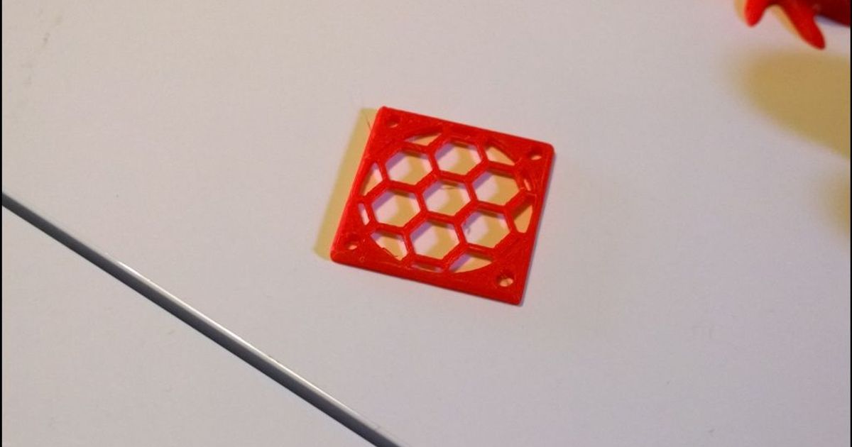 My Customized generic fan guard / filter / mesh / bee's nest by ...