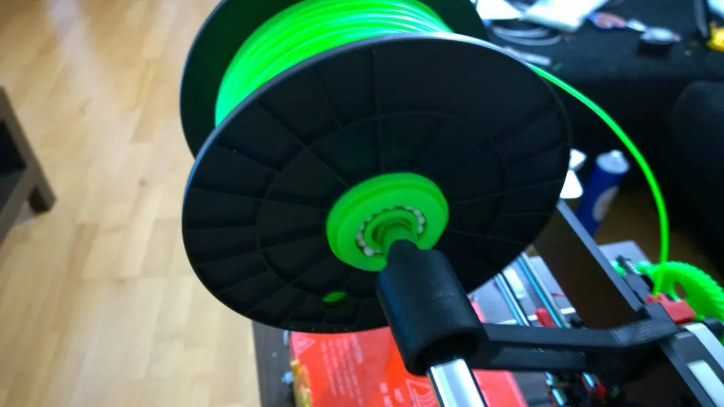 55 mm Filament Spool adapter by AntoDelG | Download free STL model ...