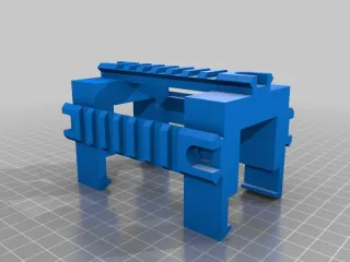 Picatinny rails for Thompson by AntoDelG | Download free STL model ...