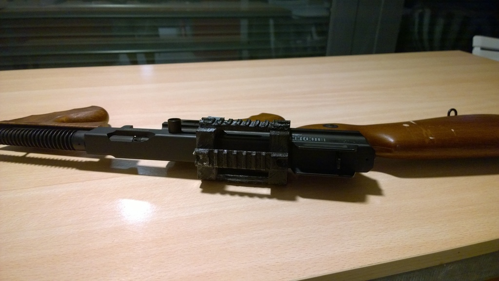 Picatinny rails for Thompson by AntoDelG | Download free STL model ...