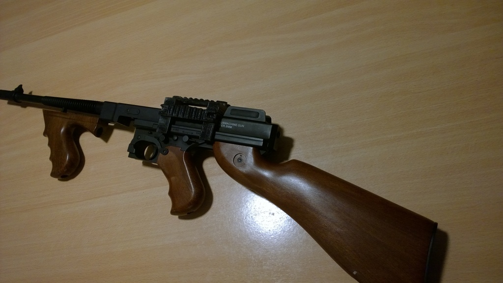 Picatinny rails for Thompson by AntoDelG | Download free STL model ...