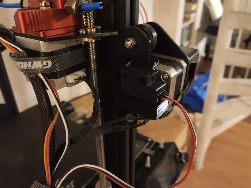Filament sensor support for ender 3 by Gautier Aveline | Download free STL model | Printables.com