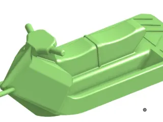 Jet ski keychain by cclontz | Download free STL model | Printables.com