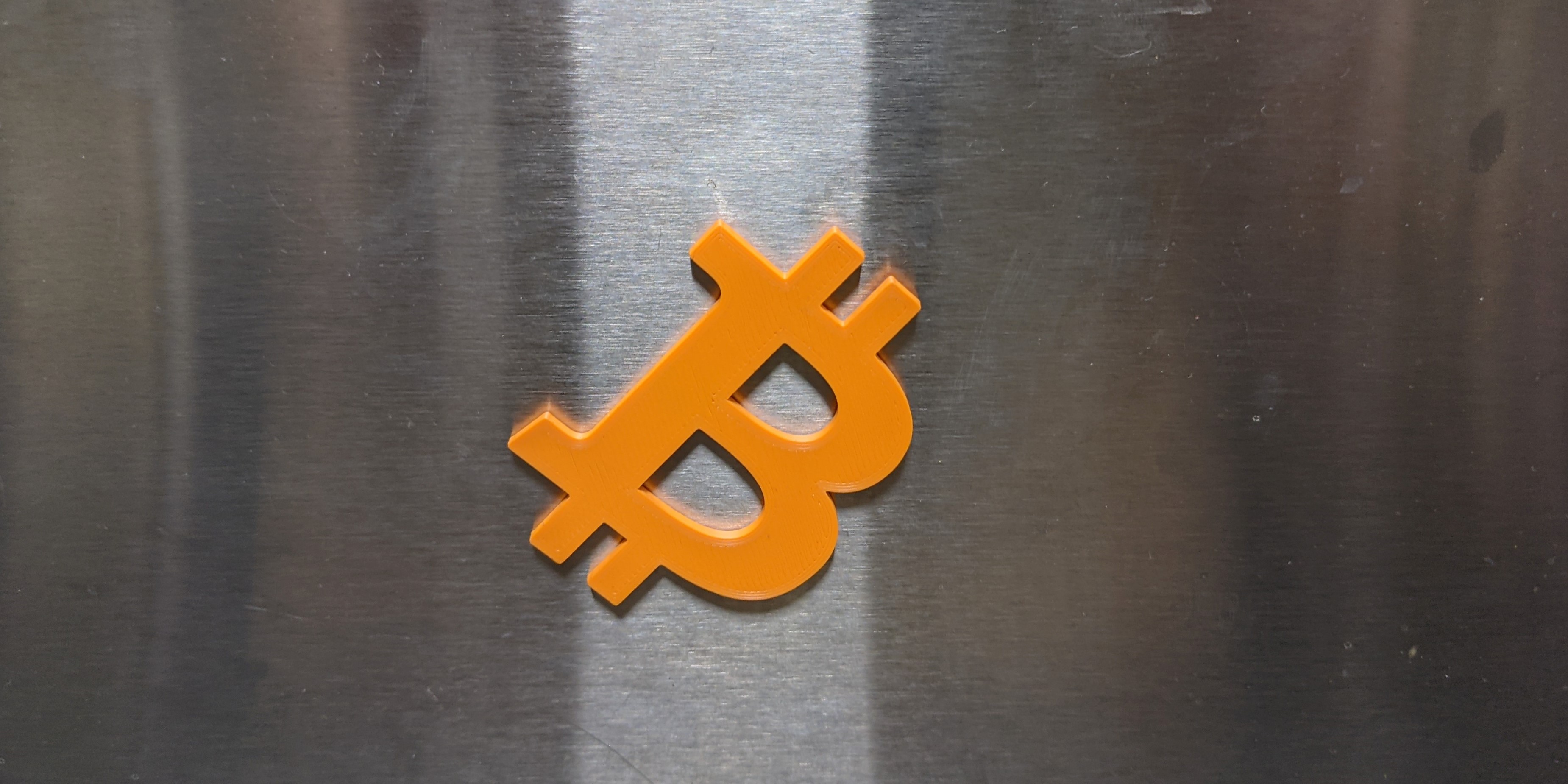 Bitcoin Magnet by Go Brrr | Download free STL model | Printables.com