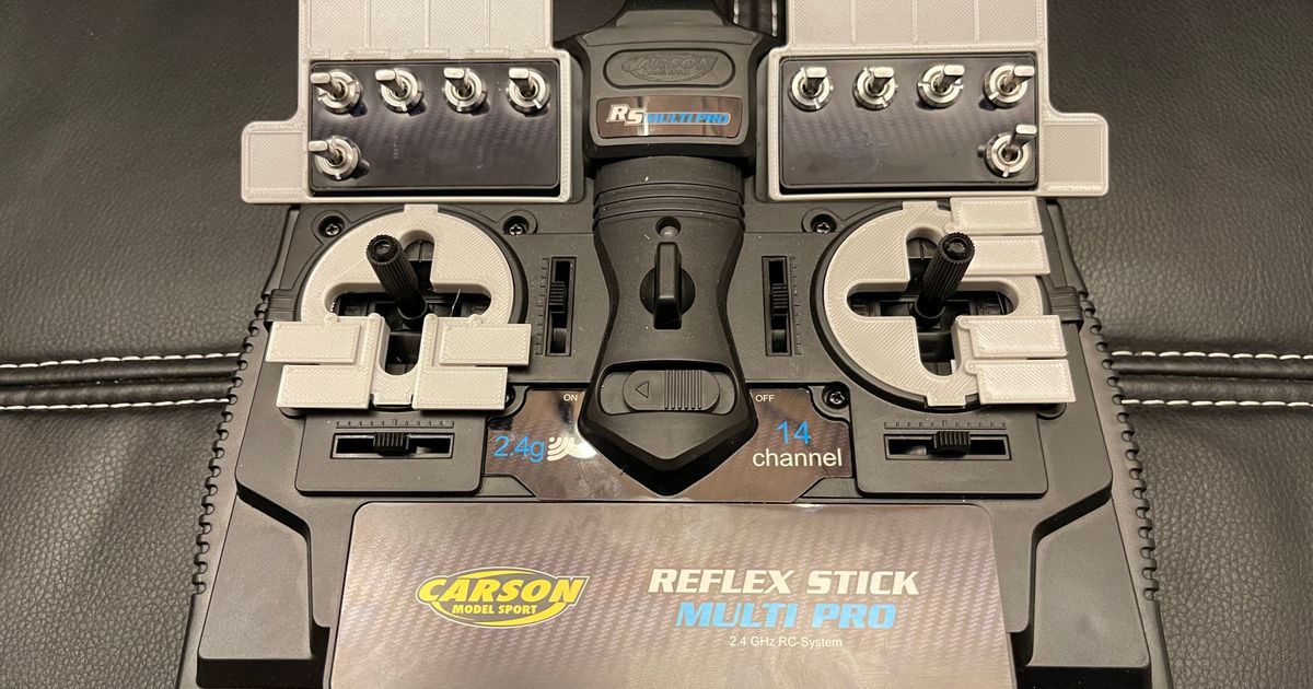 Carson Reflex Stick MP Name Labelcover by strt_fnst | Download free STL ...