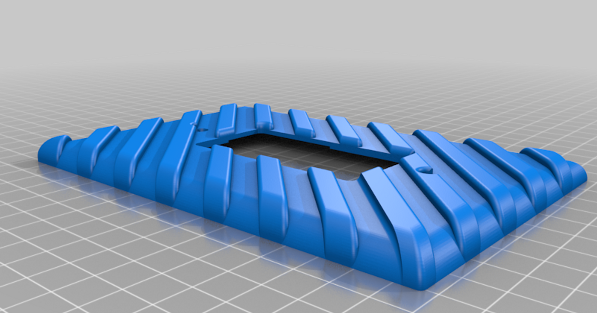 Over-sized Light-switch Wall-plate by jzerykier | Download free STL ...