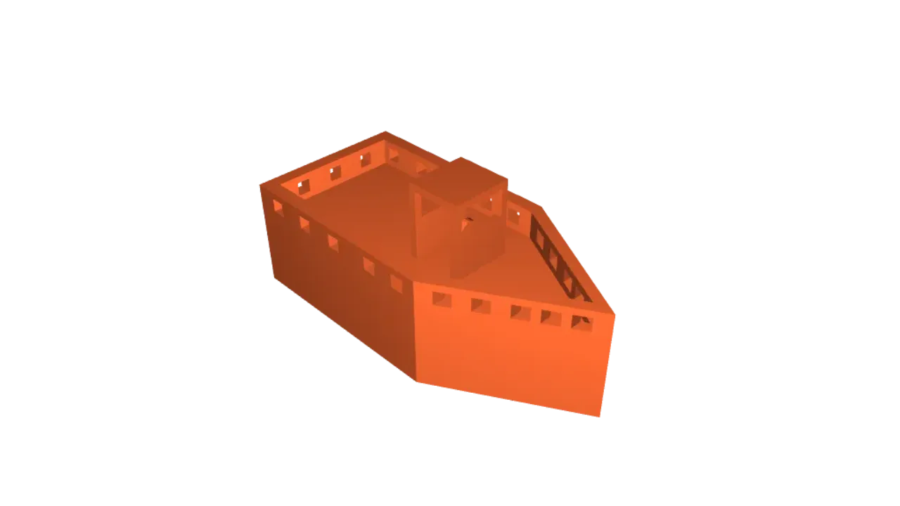 Boat by DarthVad3r26 | Download free STL model | Printables.com