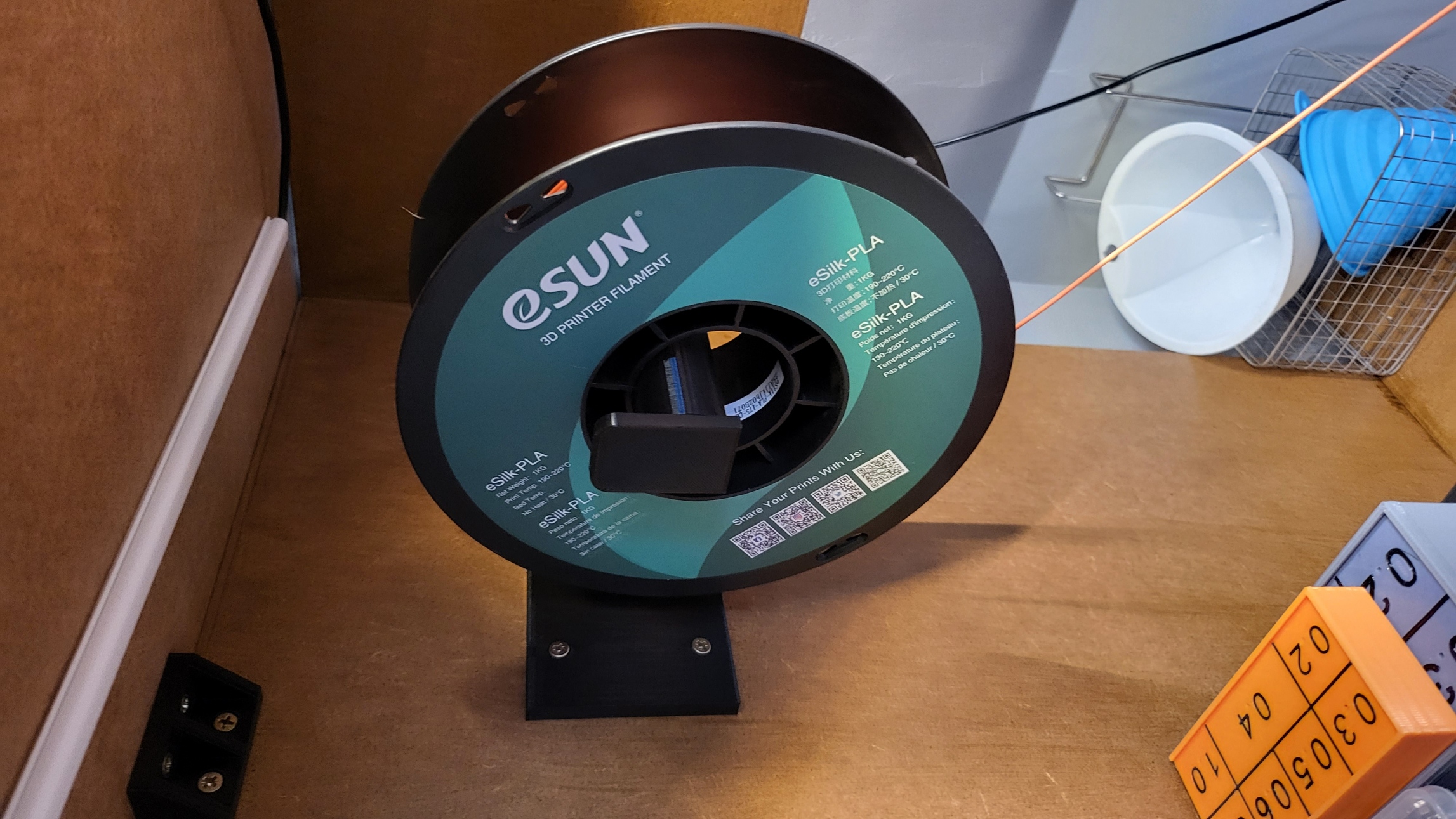 Wall Mounted Spool Holder von Gordon | Kostenloses STL-Modell ...