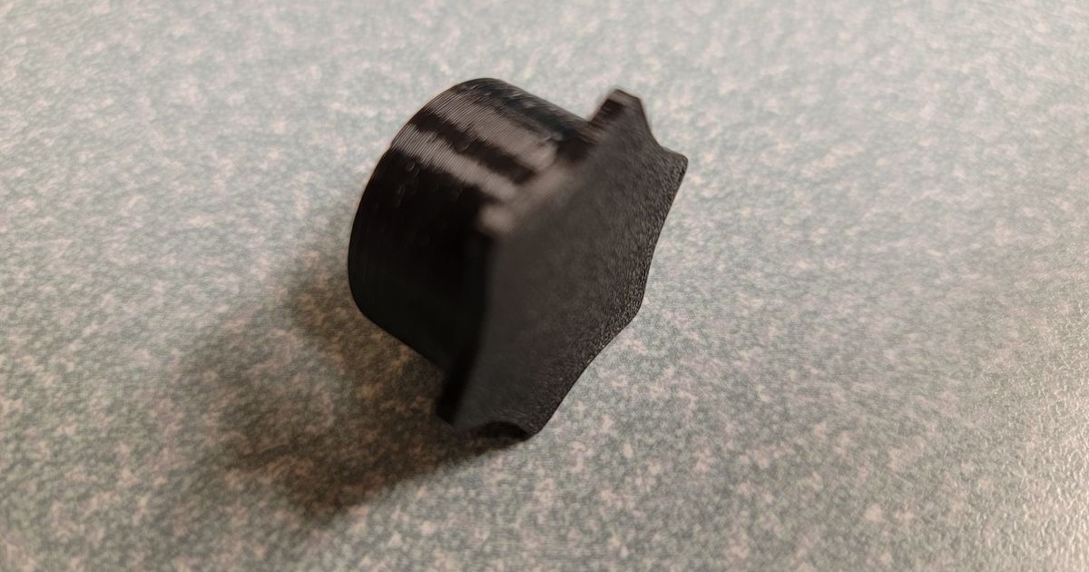 CGA 320 Dust Cap by 4D_Printer | Download free STL model | Printables.com