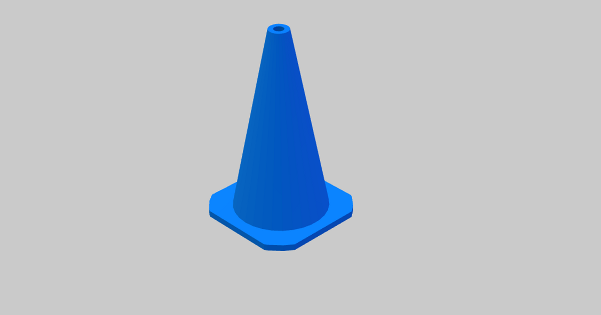 Traffic cone 1/24 scale, RC crawler gates von JakesterDS | Kostenloses ...