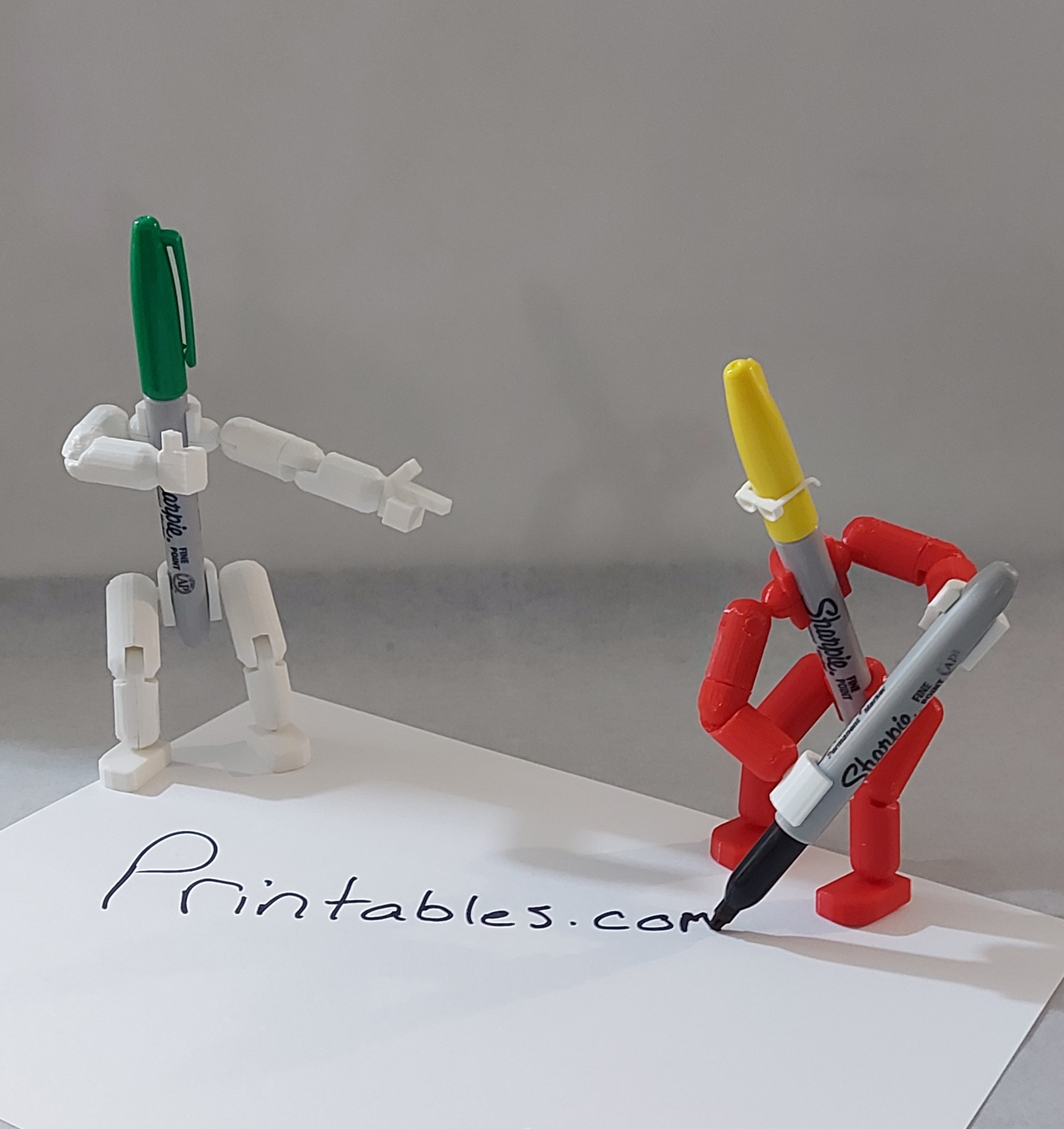 Articulated Sharpie Guy by Dr Operator | Download free STL model ...