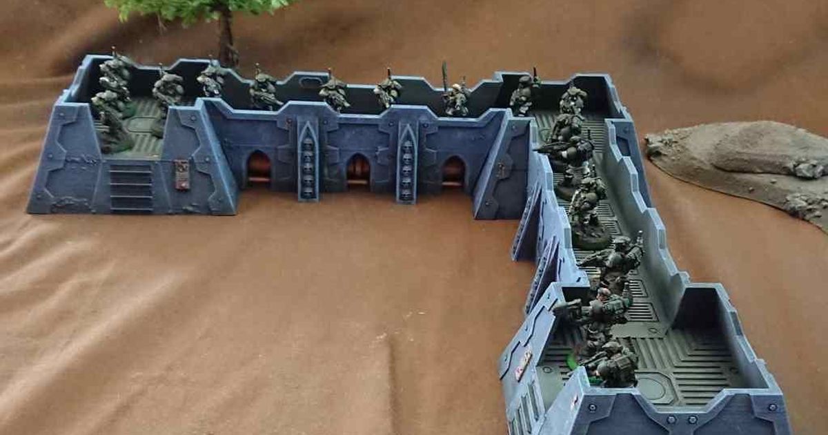 Sci-fi raised bunker by Mangouste | Download free STL model ...