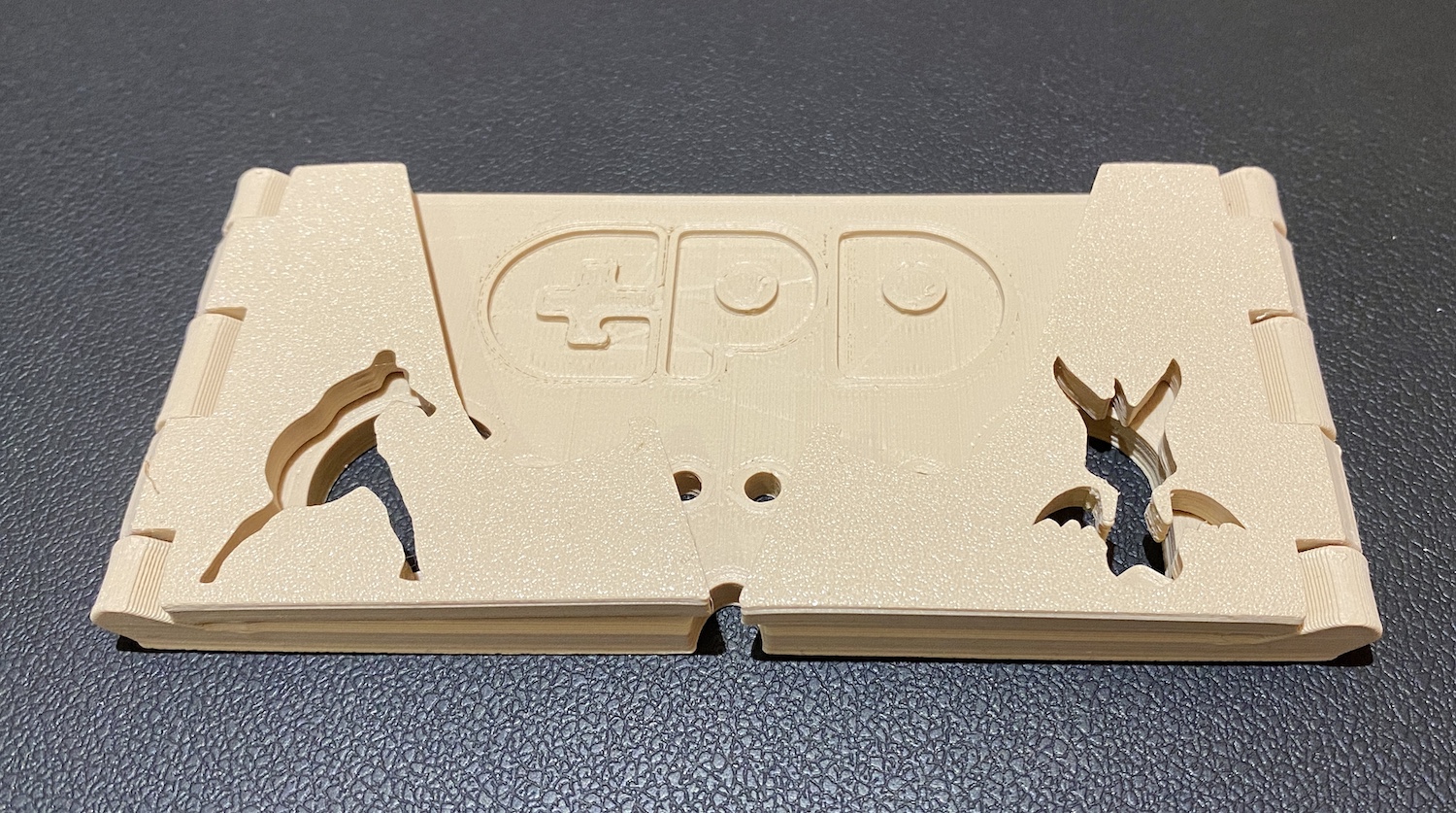 GPD XP & XP Plus Folding Stand / Dock (Print in place) by RiverCharlie ...