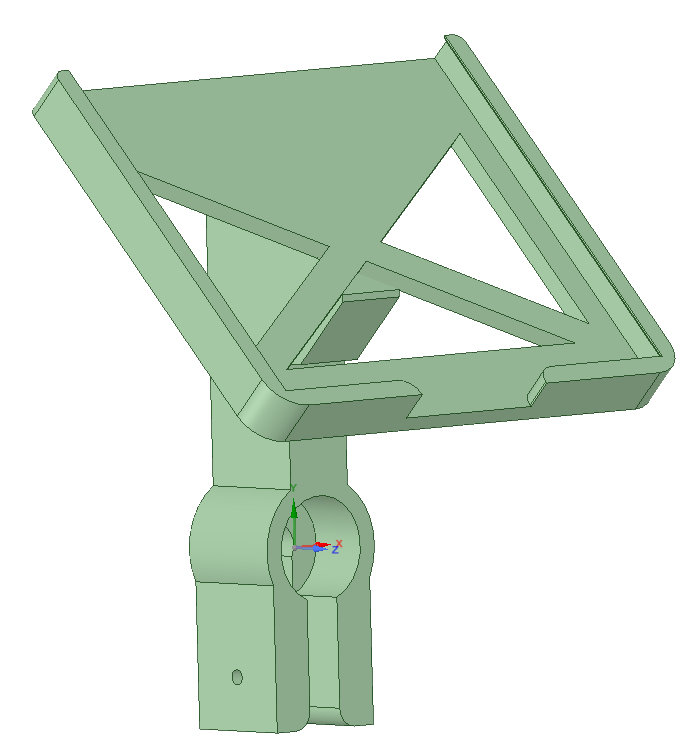 Honeycomb Alpha Yoke iPad Mini Holder by Wyliebutler | Download free ...
