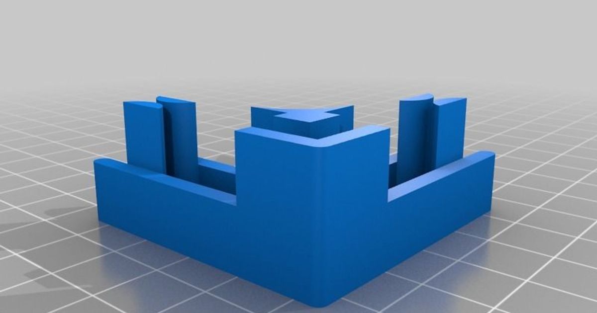 Cardboard Construction Corner by Wyliebutler | Download free STL model ...