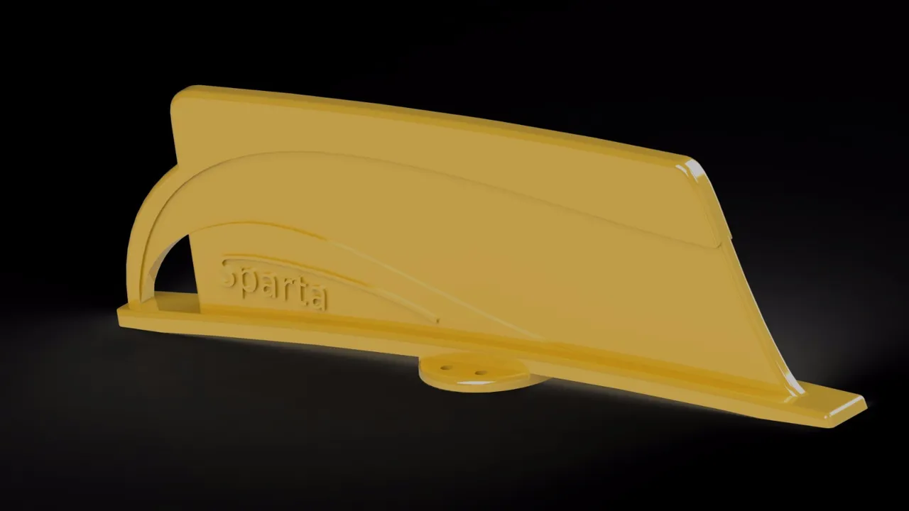 Sparta yellow plate by MTB3D | Download free STL model | Printables.com