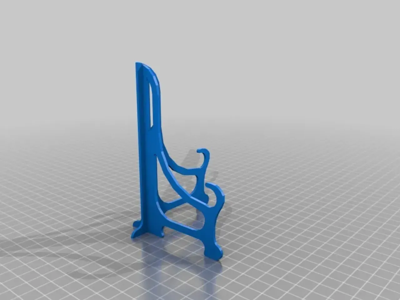 Decorative Plate Holder by Wyliebutler | Download free STL model ...