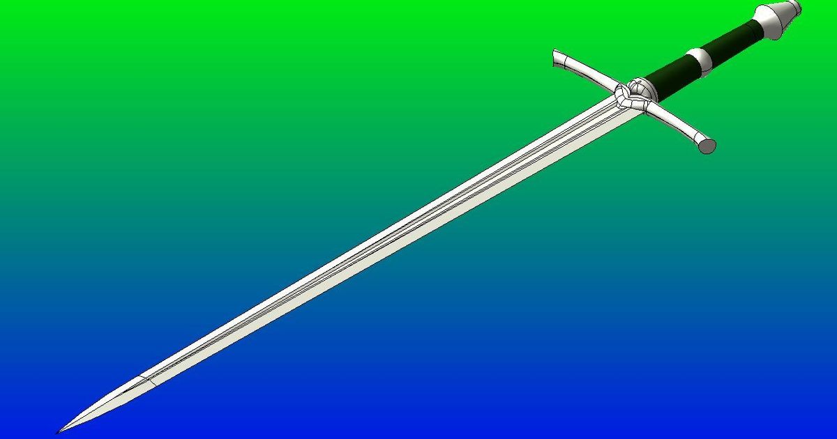 Aragorn's Ranger sword by Heavy-READER | Download free STL model ...