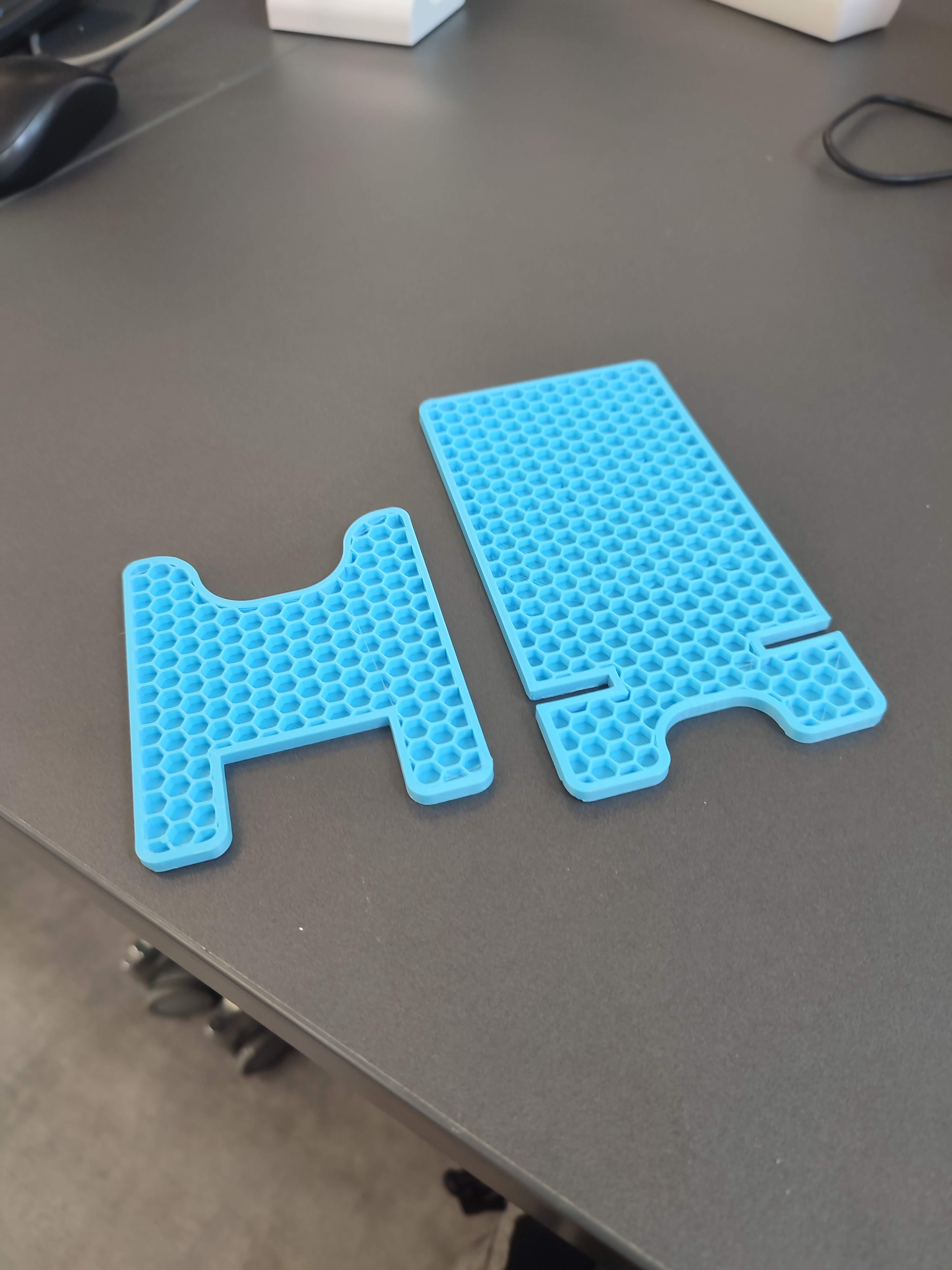 Simple Phone stand (flat design) by Makesome3D | Download free STL ...