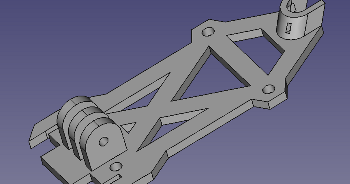 GEPRC GEP-PX2.5 Top Plate with Runcam Thumb Pro Mount by CircleofOwls ...