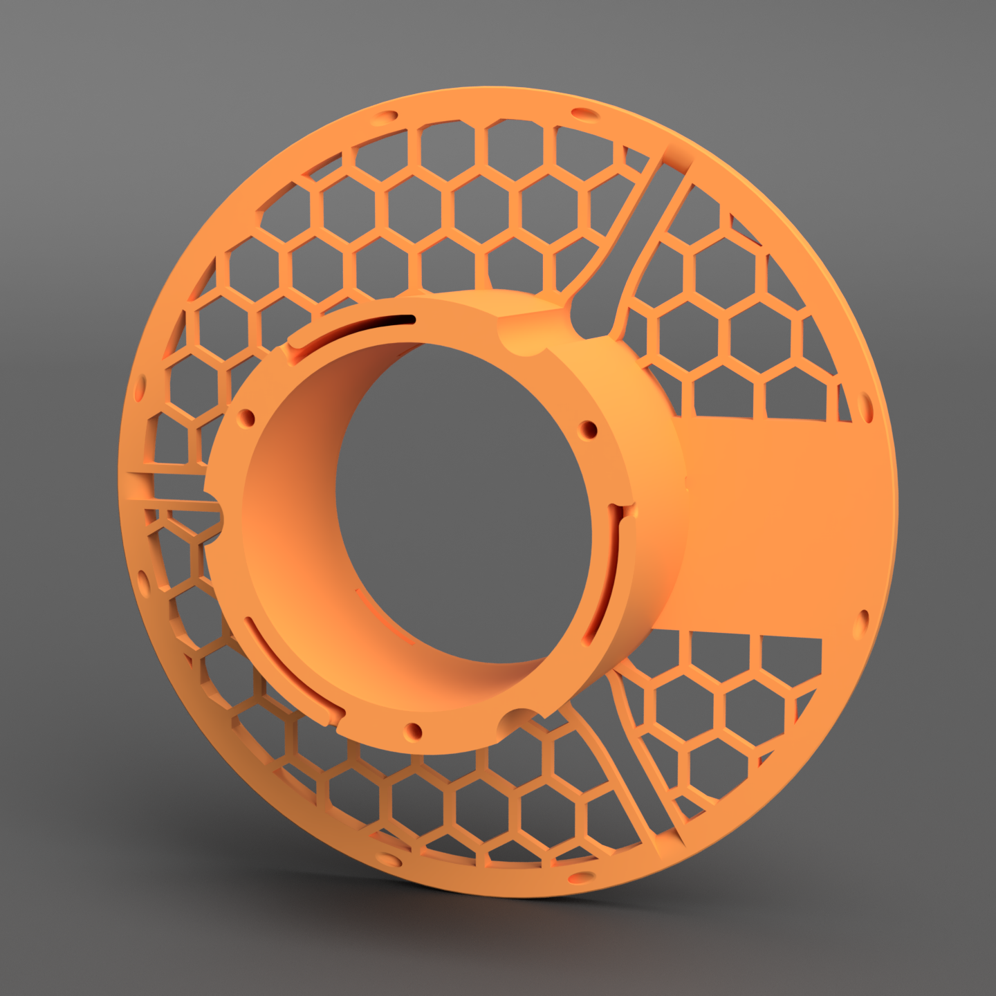 AlphaSpool - Solid 3D Printed Filament Spool by P I N G U I N ...