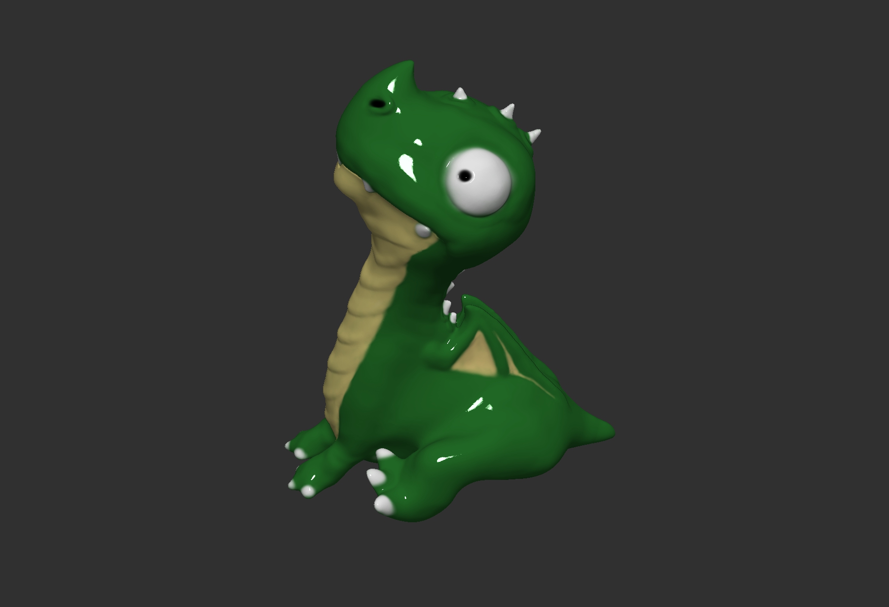 Baby dragon by Benoit | Download free STL model | Printables.com